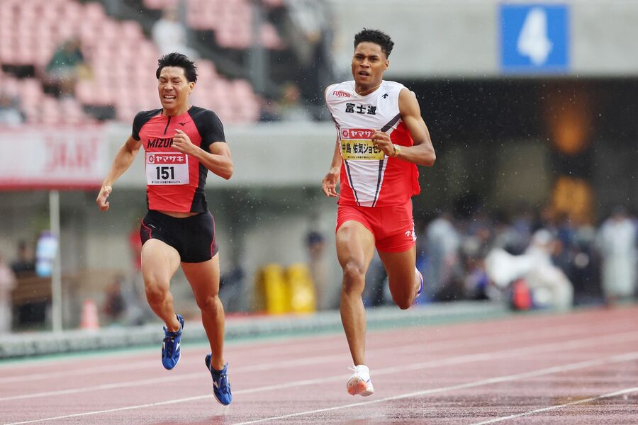 写真ギャラリー1枚め｜【熱狂パリ五輪】初のメダルを狙う男子4×400mリレー、佐藤拳太郎、中島佑気ジョセフらメンバーたちの熱い思い パリ2024オリンピック特集：陸上（2）男子4×400m ...