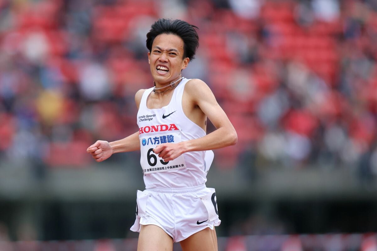 写真ギャラリー1枚め｜金栗記念で活躍した男子ランナーたち、注目の5000mは森が優勝、僅差で敗れた佐藤は「負けたら意味がない」 | JBpress (ジェイビープレス)