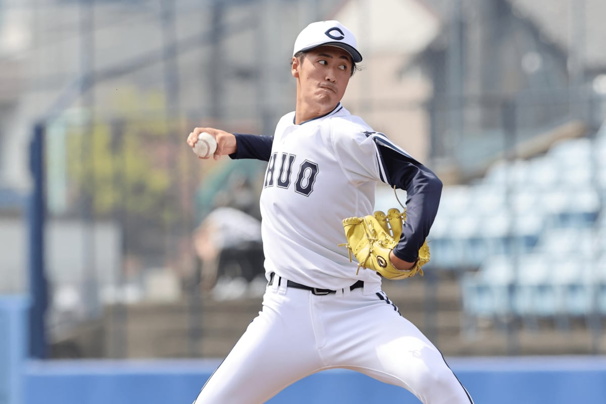 Unveiling the Unique Pitching Style of Chuo University Pitcher Yuyo ...