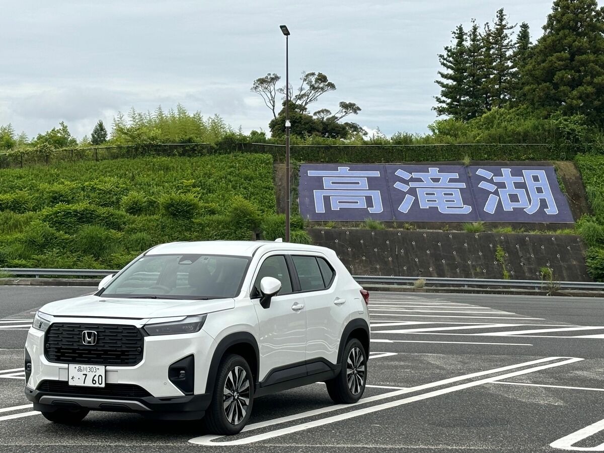 ホンダ「WR-V」は「マッタリ」してる！新コンパクトSUVを350km試乗して驚いたハンドリング、実感した大人気のワケ(1/5) | JBpress (ジェイビープレス)