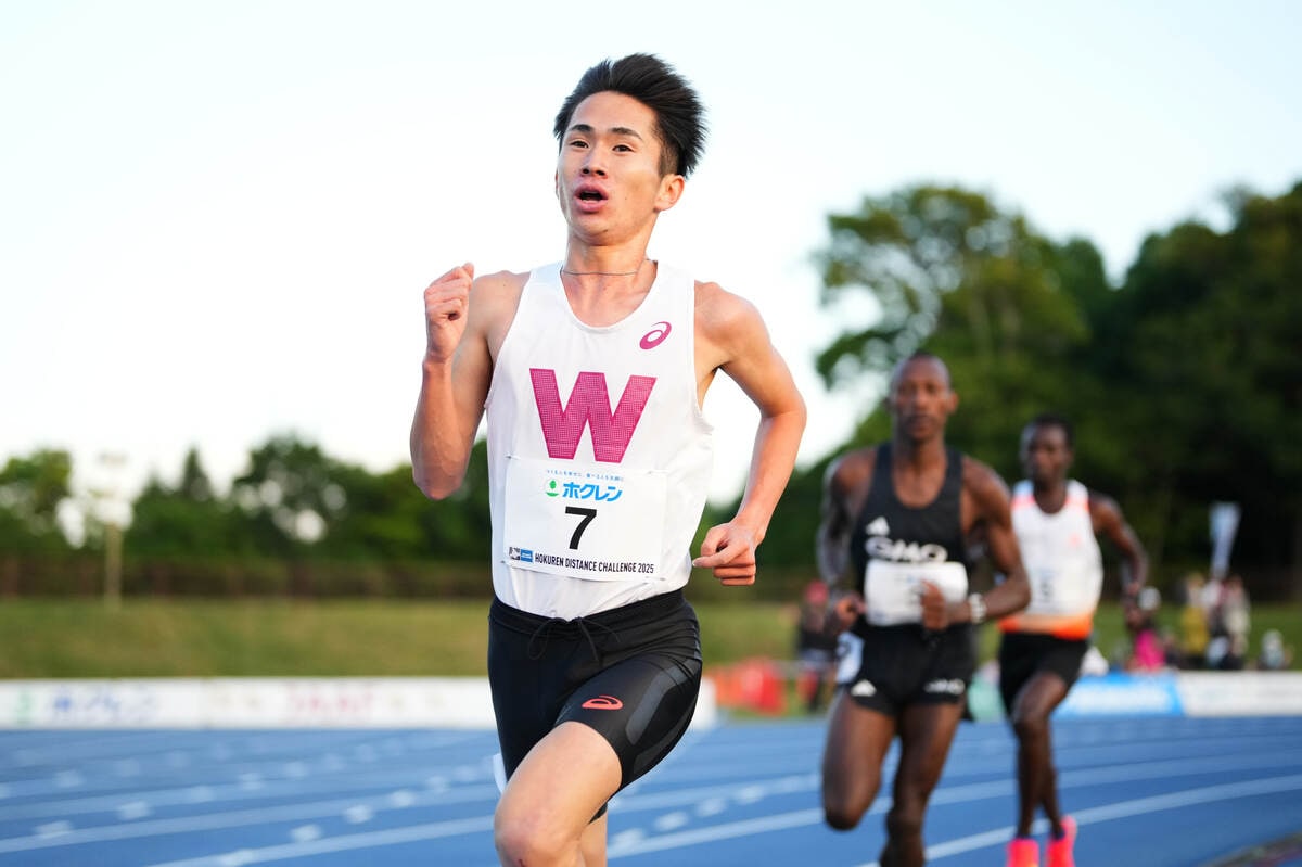 初夏のトラックレースで学生ランナーが大活躍、國學院・青木と早稲田・山口が5000mでチーム新記録(2/3) | JBpress (ジェイビープレス)